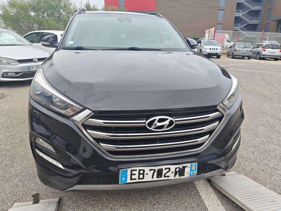 Melns Hyundai Tucson 2016 Tauragė, ar dzinēja tilpumu 1.69 L un nobraukumu 195 tūkst. km par 6700 €, foto 9 vietnē AUTOMOTO.COM.LV