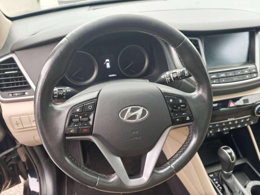 Melns Hyundai Tucson 2016 Tauragė, ar dzinēja tilpumu 1.69 L un nobraukumu 195 tūkst. km par 6700 €, foto 14 vietnē AUTOMOTO.COM.LV