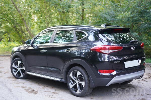 Melns Hyundai Tucson 2017 Rīga, ar dzinēja tilpumu 1.60 L un nobraukumu 162 tūkst. km par 16000 €, foto 7 vietnē AUTOMOTO.COM.LV