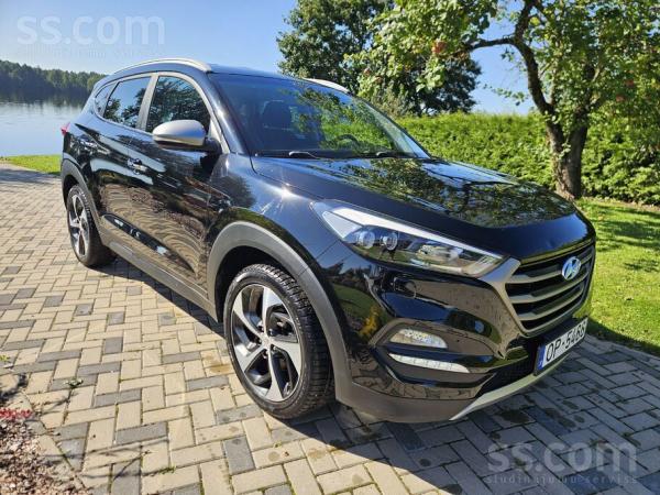 Melns Hyundai Tucson 2018 Ogre, ar dzinēja tilpumu 1.70 L un nobraukumu 159 tūkst. km par 14200 €, foto 1 vietnē AUTOMOTO.COM.LV