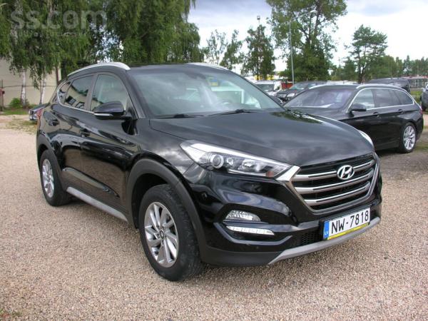 Hyundai Tucson 2018 Rīga vietnē Melns Hyundai Tucson 2018 Rīga, ar dzinēja tilpumu 1.60 L un nobraukumu 185 tūkst. km par 13550 €, foto 3 vietnē AUTOMOTO.COM.LV