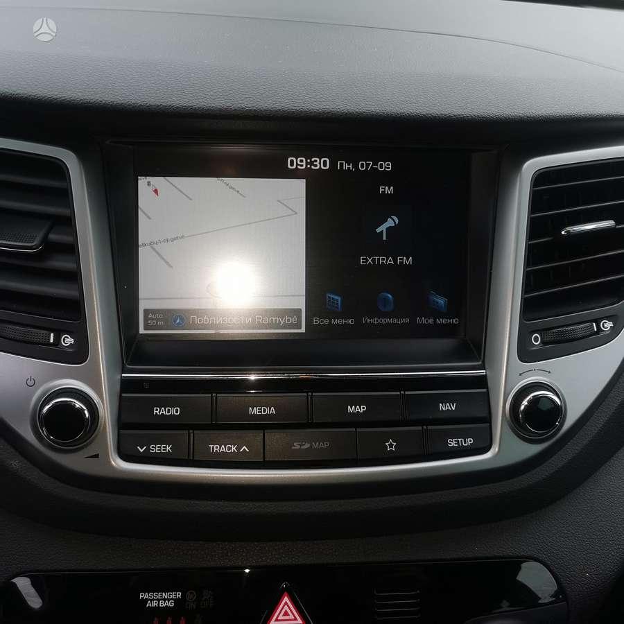 Melns Hyundai Tucson 2018 Marijampole, ar dzinēja tilpumu 1.59 L un nobraukumu 151 tūkst. km par 10999 €, foto 9 vietnē AUTOMOTO.COM.LV