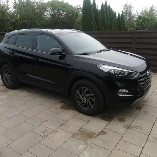 Melns Hyundai Tucson 2018 Marijampole, ar dzinēja tilpumu 1.59 L un nobraukumu 151 tūkst. km par 10999 €, foto 10 vietnē AUTOMOTO.COM.LV