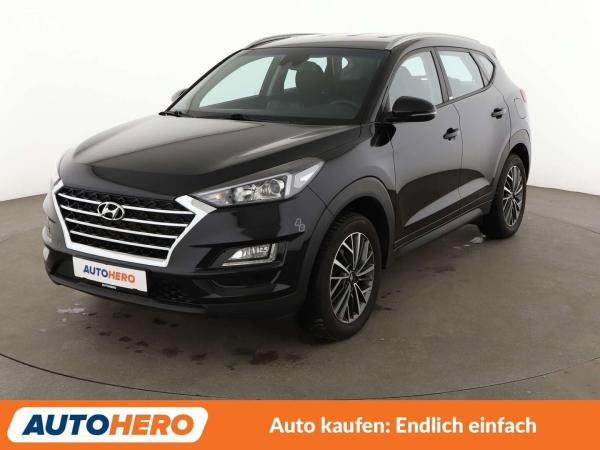 Black Hyundai Tucson 2019 in Kaunas, with an engine capacity of 1.60 L and mileage of 24 thousand km for 21978 €, photo 1 on AUTOMOTO.COM.LV