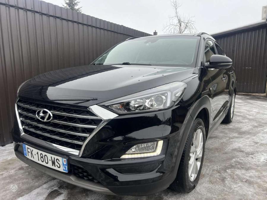 Melns Hyundai Tucson 2019 Kauņa, ar dzinēja tilpumu 1.60 L un nobraukumu 130 tūkst. km par 11800 €, foto 2 vietnē AUTOMOTO.COM.LV
