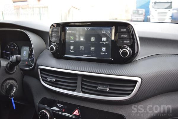 Black Hyundai Tucson 2019 in Riga, with an engine capacity of 1.60 L and mileage of 132 thousand km for 12500 €, photo 8 on AUTOMOTO.COM.LV
