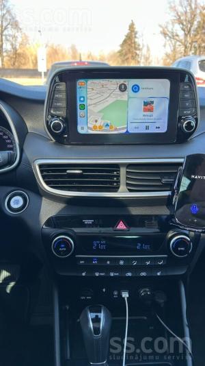 Black Hyundai Tucson 2019 in Jelgava, with an engine capacity of 1.60 L and mileage of 137 thousand km for 15995 €, photo 7 on AUTOMOTO.COM.LV