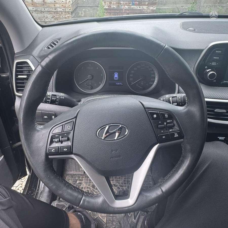 Melns Hyundai Tucson 2019 Tauragė, ar dzinēja tilpumu 1.60 L un nobraukumu 152 tūkst. km par 7800 €, foto 9 vietnē AUTOMOTO.COM.LV