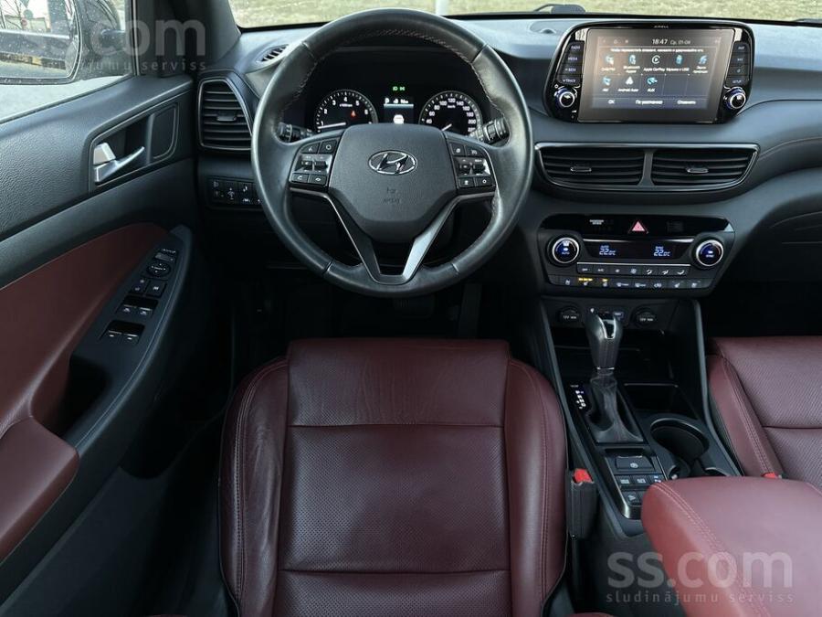 Melns Hyundai Tucson 2019 Rīga, ar dzinēja tilpumu 1.60 L un nobraukumu 73 tūkst. km par 18100 €, foto 12 vietnē AUTOMOTO.COM.LV