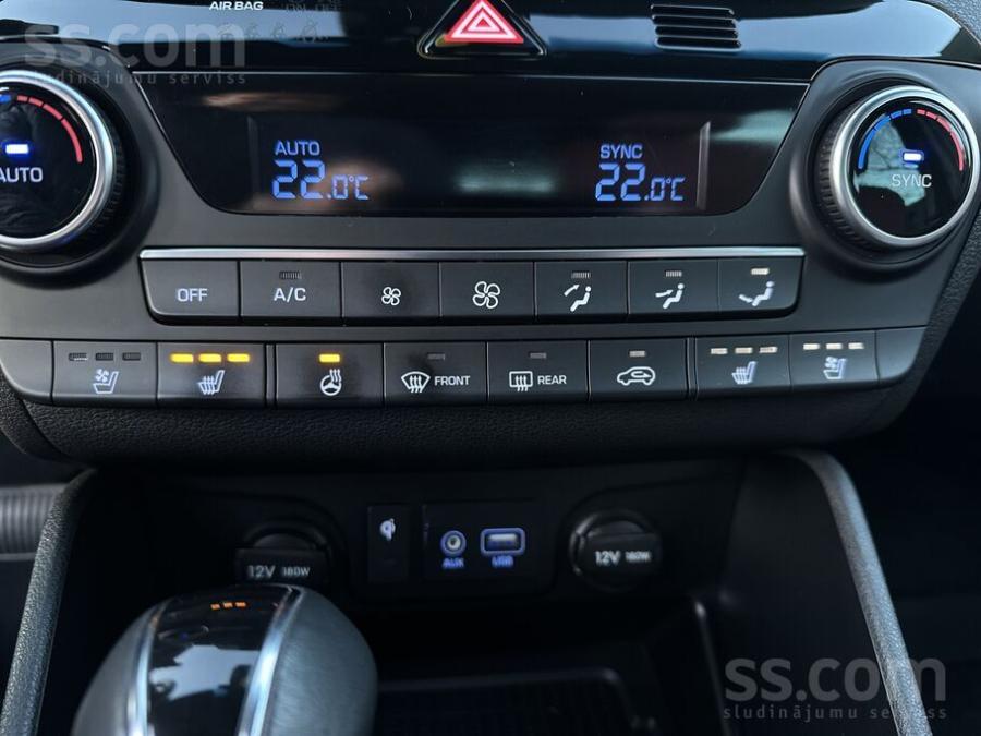 Melns Hyundai Tucson 2019 Rīga, ar dzinēja tilpumu 1.60 L un nobraukumu 73 tūkst. km par 18100 €, foto 14 vietnē AUTOMOTO.COM.LV