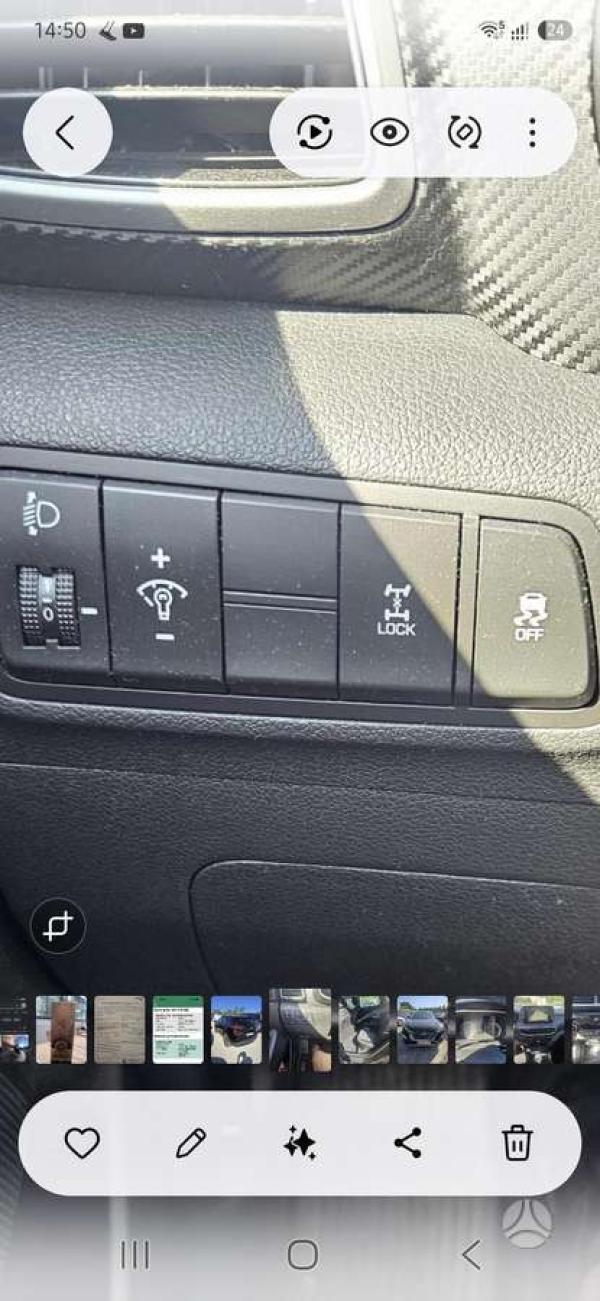 Melns Hyundai Tucson 2019 Tauragė, ar dzinēja tilpumu 1.60 L un nobraukumu 90 tūkst. km par 14800 €, foto 3 vietnē AUTOMOTO.COM.LV
