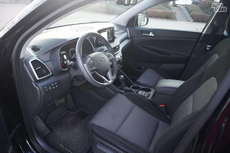 Melns Hyundai Tucson 2020 Kauņa, ar dzinēja tilpumu 1.60 L un nobraukumu 50 tūkst. km par 25480 €, foto 7 vietnē AUTOMOTO.COM.LV