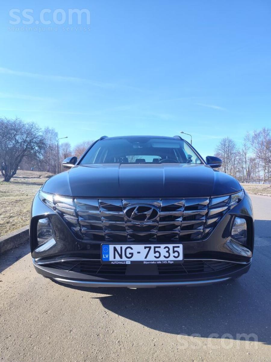 Melns Hyundai Tucson 2021 Rīga, ar dzinēja tilpumu 1.60 L un nobraukumu 70 tūkst. km par 23250 €, foto 1 vietnē AUTOMOTO.COM.LV