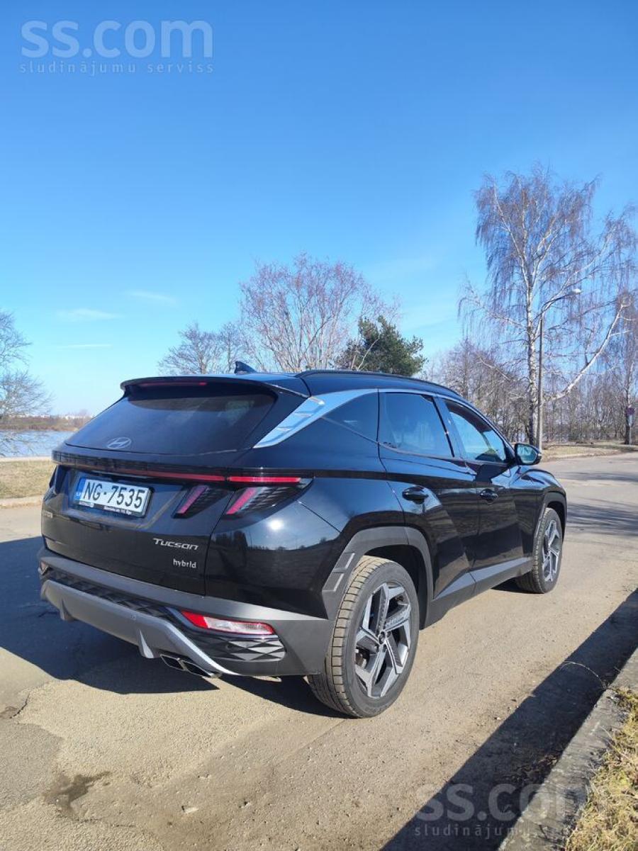 Melns Hyundai Tucson 2021 Rīga, ar dzinēja tilpumu 1.60 L un nobraukumu 70 tūkst. km par 23250 €, foto 4 vietnē AUTOMOTO.COM.LV