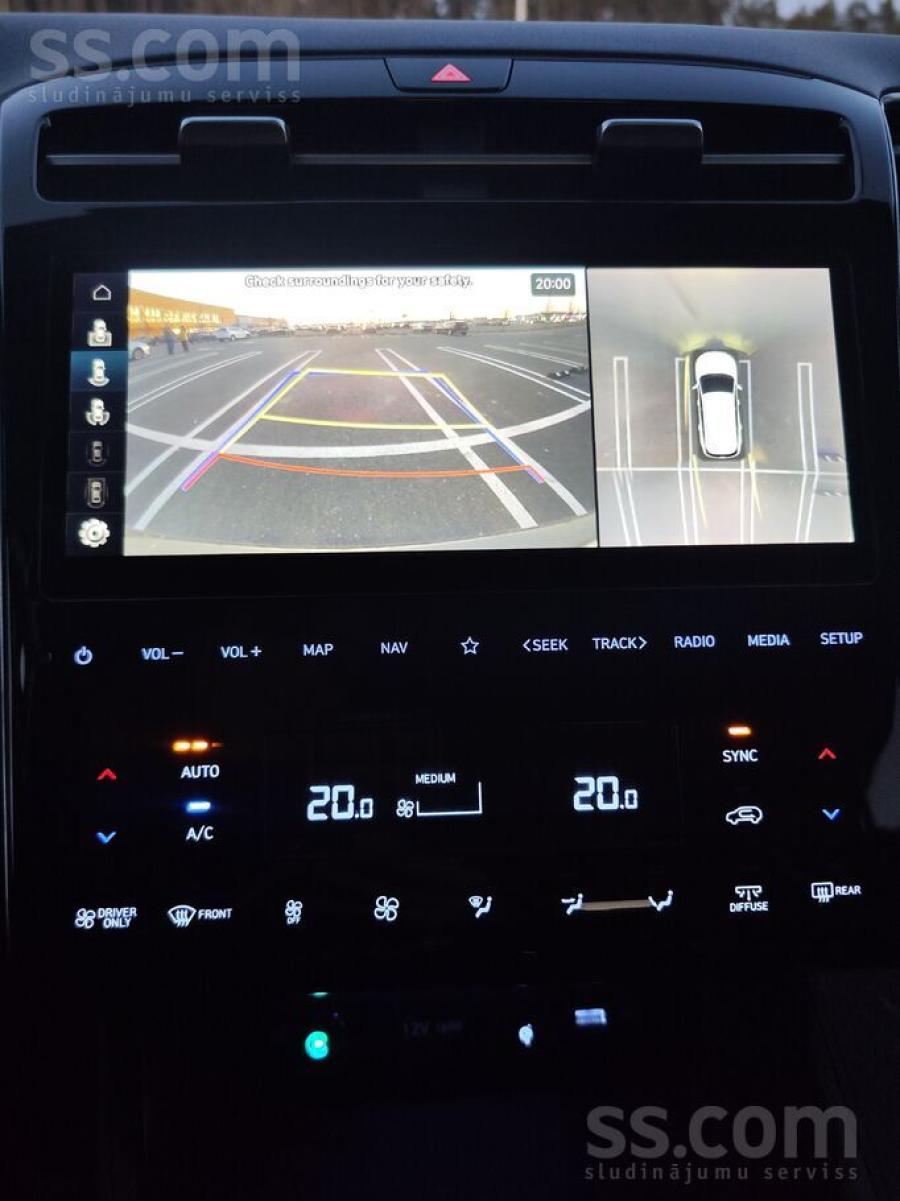 Melns Hyundai Tucson 2021 Rīga, ar dzinēja tilpumu 1.60 L un nobraukumu 70 tūkst. km par 23250 €, foto 10 vietnē AUTOMOTO.COM.LV