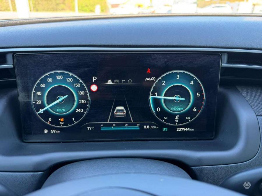 Melns Hyundai Tucson 2021 Tauragė, ar dzinēja tilpumu 1.60 L un nobraukumu 238 tūkst. km par 16400 €, foto 7 vietnē AUTOMOTO.COM.LV