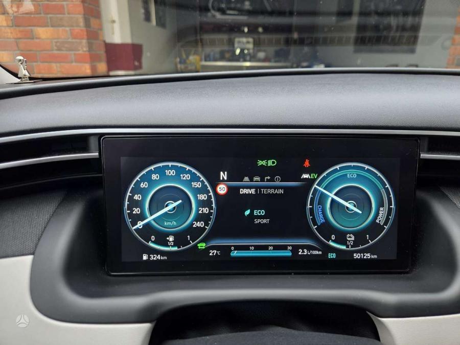 Melns Hyundai Tucson 2021 Marijampole, ar dzinēja tilpumu 1.60 L un nobraukumu 50 tūkst. km par 28900 €, foto 17 vietnē AUTOMOTO.COM.LV