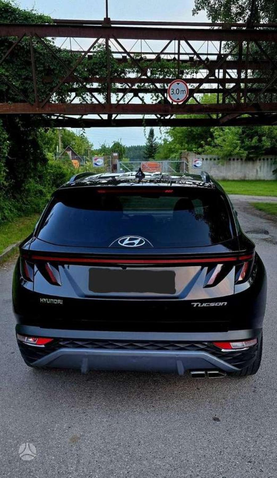 Melns Hyundai Tucson 2021 Viļņa, ar dzinēja tilpumu 1.60 L un nobraukumu 104 tūkst. km par 22350 €, foto 7 vietnē AUTOMOTO.COM.LV