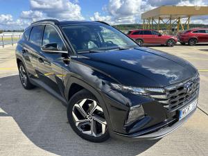Melns Hyundai Tucson 2021 Viļņa, ar dzinēja tilpumu 1.60 L un nobraukumu 83 tūkst. km par 25400 €, foto  vietnē AUTOMOTO.COM.LV