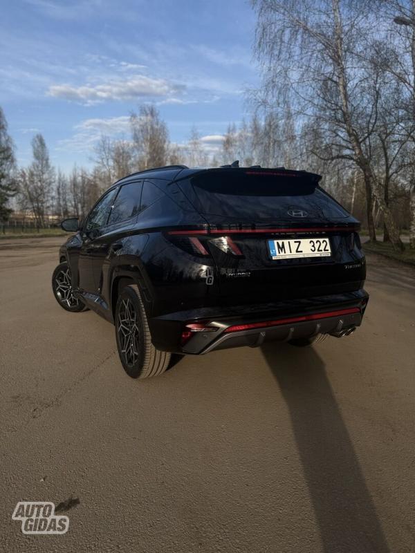 Black Hyundai Tucson 2022 in Panevezys, with an engine capacity of 1.60 L and mileage of 56 thousand km for 24800 €, photo 5 on AUTOMOTO.COM.LV