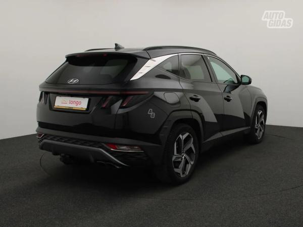 Black Hyundai Tucson 2022 in Vilnius, with an engine capacity of 1.60 L and mileage of 161 thousand km for 22299 €, photo 8 on AUTOMOTO.COM.LV