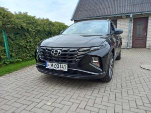 Melns Hyundai Tucson 2023 Kauņa, ar dzinēja tilpumu 1.60 L un nobraukumu 9 tūkst. km par 23300 €, foto  vietnē AUTOMOTO.COM.LV