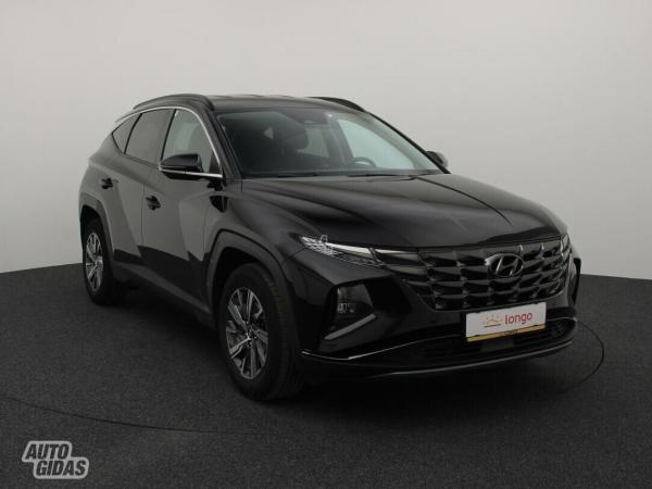 Black Hyundai Tucson 2023 in Vilnius, with an engine capacity of 1.60 L and mileage of 129 thousand km for 23199 €, photo 10 on AUTOMOTO.COM.LV