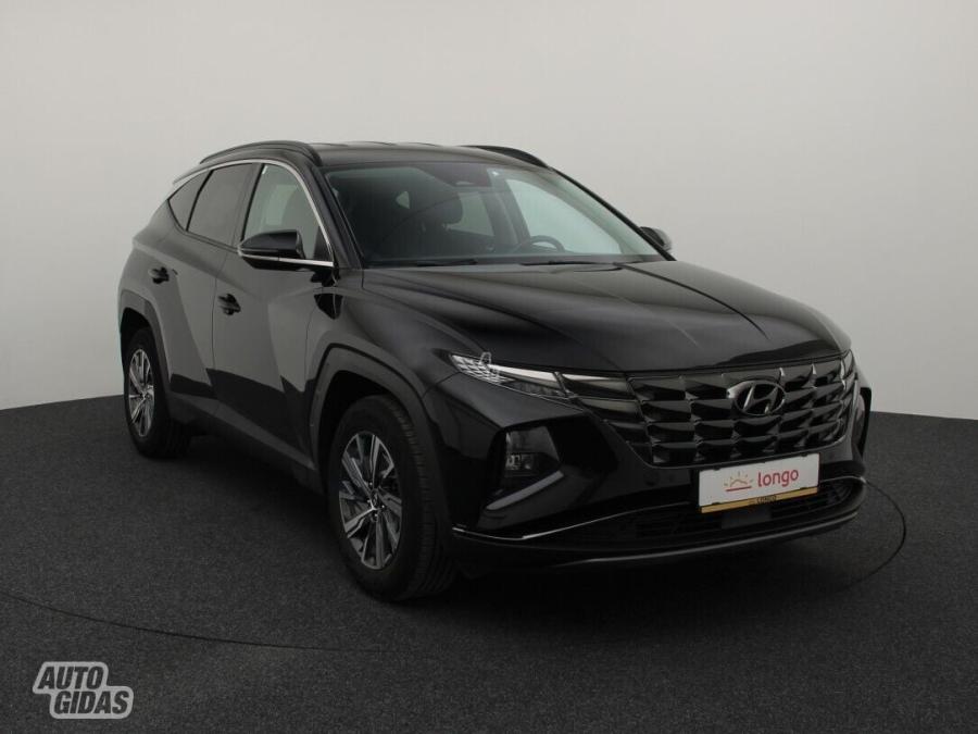 Black Hyundai Tucson 2023 in Vilnius, with an engine capacity of 1.60 L and mileage of 129 thousand km for 23199 €, photo 10 on AUTOMOTO.COM.LV