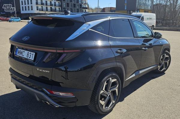 Melns Hyundai Tucson 2023 Viļņa, ar dzinēja tilpumu 1.60 L un nobraukumu 48 tūkst. km par 28500 €, foto 6 vietnē AUTOMOTO.COM.LV