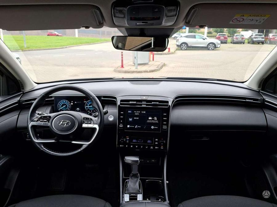Melns Hyundai Tucson 2023 Viļņa, ar dzinēja tilpumu 1.60 L un nobraukumu 134 tūkst. km par 23500 €, foto 10 vietnē AUTOMOTO.COM.LV