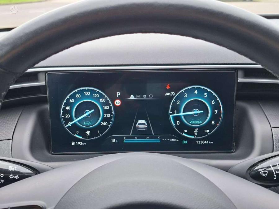 Melns Hyundai Tucson 2023 Viļņa, ar dzinēja tilpumu 1.60 L un nobraukumu 134 tūkst. km par 23500 €, foto 16 vietnē AUTOMOTO.COM.LV