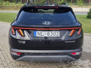 Black Hyundai Tucson 2023 in Riga, with an engine capacity of 1.60 L and mileage of 37 thousand km for 27490 €, photo 9 on AUTOMOTO.COM.LV
