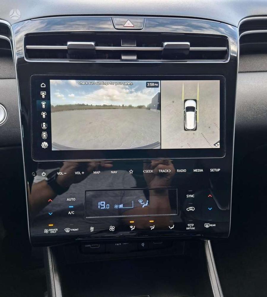 Melns Hyundai Tucson 2023 Šauļi, ar dzinēja tilpumu 1.60 L un nobraukumu 114 tūkst. km par 25950 €, foto 45 vietnē AUTOMOTO.COM.LV
