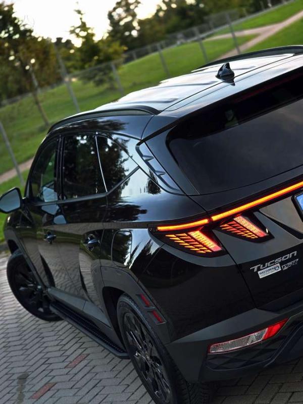 Black Hyundai Tucson 2023 in Radviliskis, with an engine capacity of 2.50 L and mileage of 77 thousand km for 23500 €, photo 10 on AUTOMOTO.COM.LV