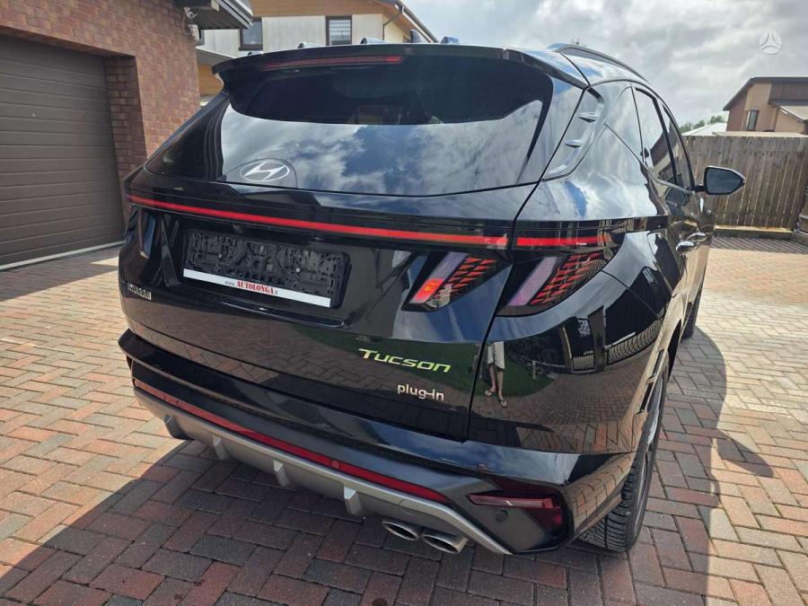 Black Hyundai Tucson 2024 in Siauliai, with an engine capacity of 1.60 L and mileage of 83 thousand km for 25700 €, photo 7 on AUTOMOTO.COM.LV