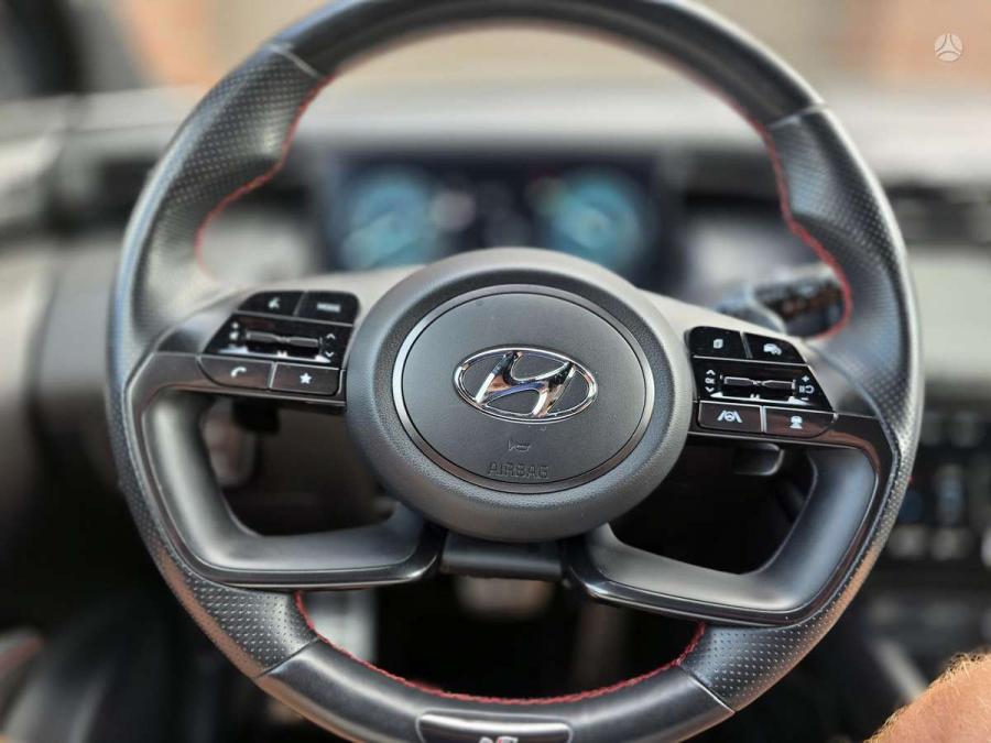 Black Hyundai Tucson 2024 in Siauliai, with an engine capacity of 1.60 L and mileage of 83 thousand km for 25700 €, photo 13 on AUTOMOTO.COM.LV