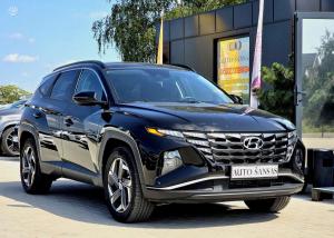 Melns Hyundai Tucson 2024 Tauragė, ar dzinēja tilpumu 1.60 L un nobraukumu 47 tūkst. km par 23900 €, foto  vietnē AUTOMOTO.COM.LV