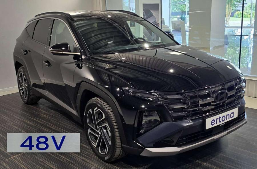 Melns Hyundai Tucson 2025 Šauļi, ar dzinēja tilpumu 1.60 L un nobraukumu 9 tūkst. km par 30900 €, foto 1 vietnē AUTOMOTO.COM.LV