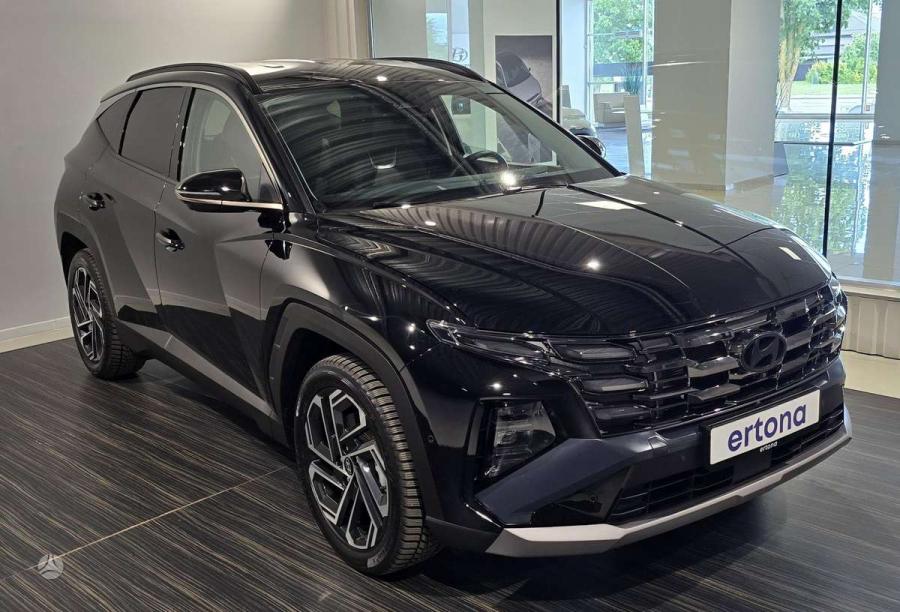 Melns Hyundai Tucson 2025 Šauļi, ar dzinēja tilpumu 1.60 L un nobraukumu 9 tūkst. km par 30900 €, foto 6 vietnē AUTOMOTO.COM.LV