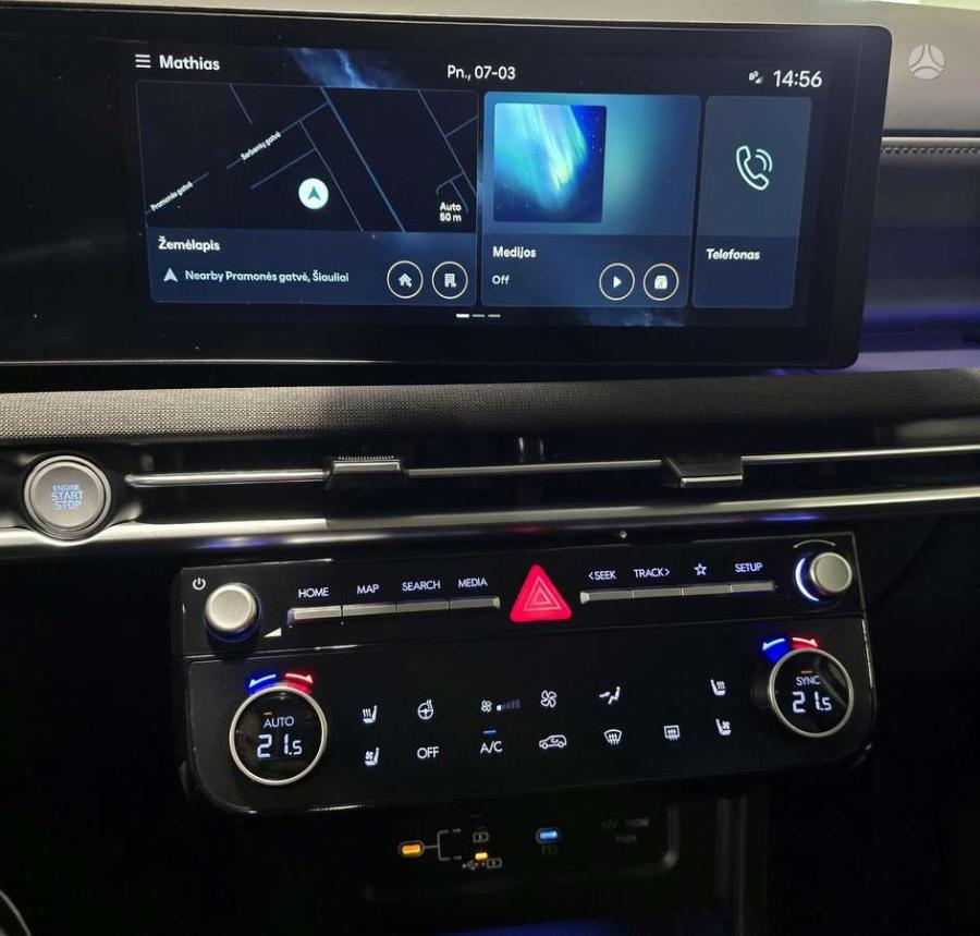 Melns Hyundai Tucson 2025 Šauļi, ar dzinēja tilpumu 1.60 L un nobraukumu 9 tūkst. km par 30900 €, foto 21 vietnē AUTOMOTO.COM.LV