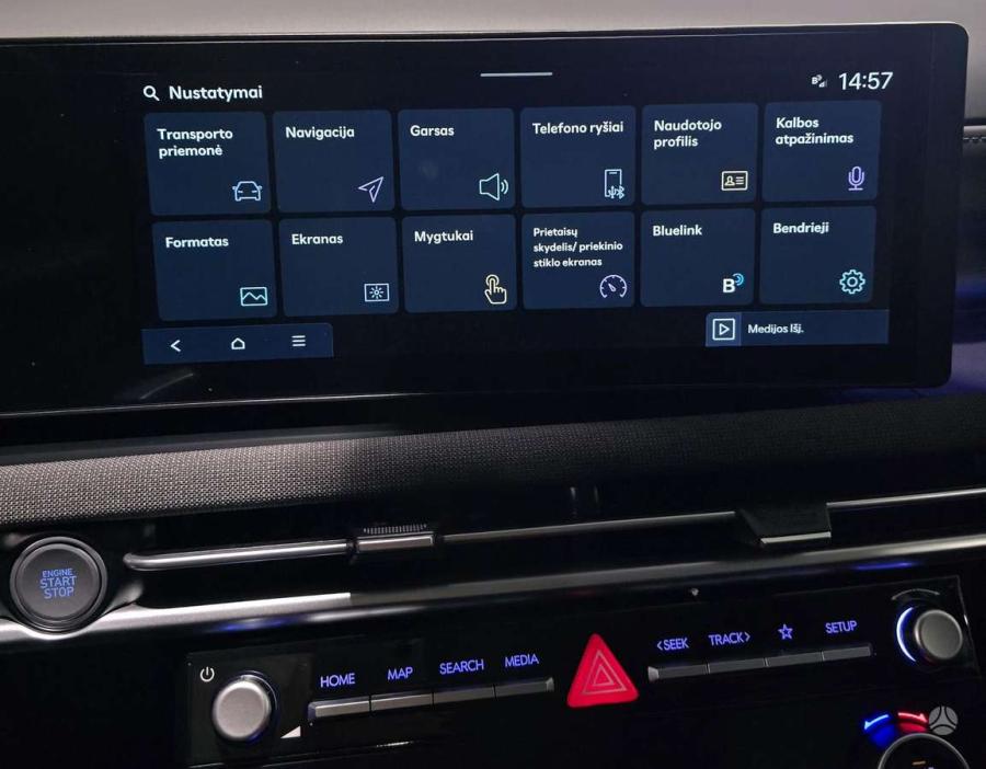 Melns Hyundai Tucson 2025 Šauļi, ar dzinēja tilpumu 1.60 L un nobraukumu 9 tūkst. km par 30900 €, foto 24 vietnē AUTOMOTO.COM.LV