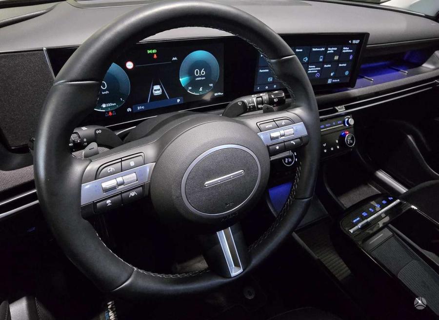 Melns Hyundai Tucson 2025 Šauļi, ar dzinēja tilpumu 1.60 L un nobraukumu 9 tūkst. km par 30900 €, foto 35 vietnē AUTOMOTO.COM.LV
