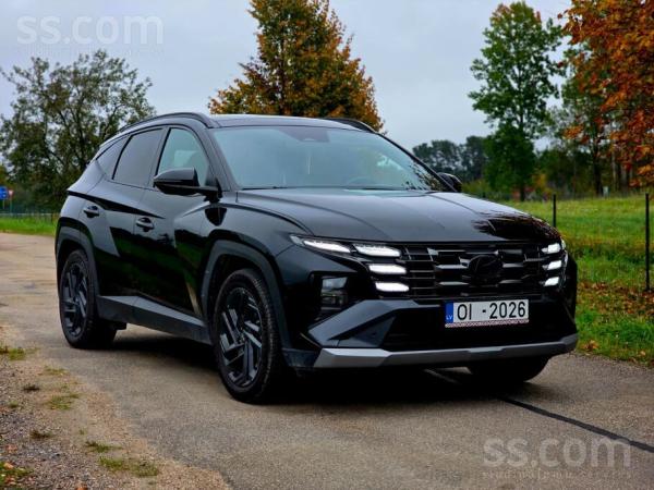 Black Hyundai Tucson 2025 in Riga, with an engine capacity of 1.60 L and mileage of 37 thousand km for 34950 €, photo 8 on AUTOMOTO.COM.LV