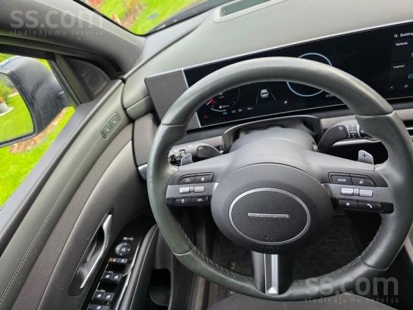 Black Hyundai Tucson 2025 in Riga, with an engine capacity of 1.60 L and mileage of 37 thousand km for 34950 €, photo 9 on AUTOMOTO.COM.LV