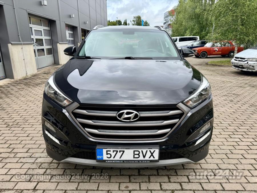 Melns Hyundai Tucson 2018 Tartu, ar dzinēja tilpumu 1.60 L un nobraukumu 72 tūkst. km par 12990 €, foto 9 vietnē AUTOMOTO.COM.LV