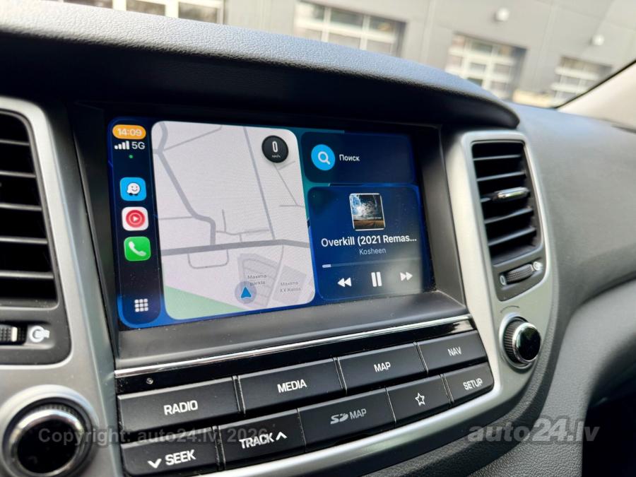 Melns Hyundai Tucson 2018 Tartu, ar dzinēja tilpumu 1.60 L un nobraukumu 72 tūkst. km par 12990 €, foto 14 vietnē AUTOMOTO.COM.LV