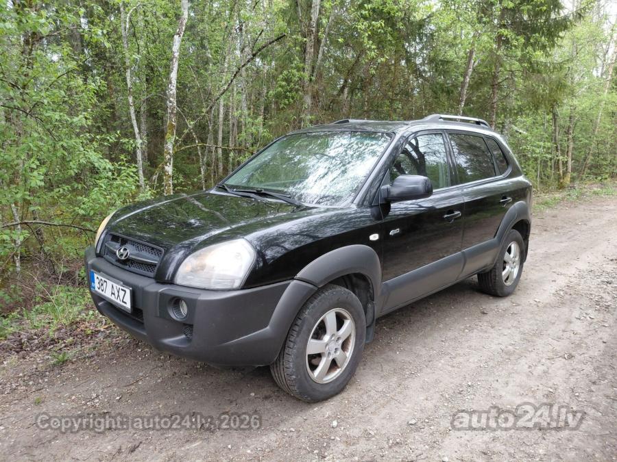 Черный Хендай Туксон 2006 в Таллин, объемом двигателя 2.00 л и пробегом 211 тыс. км за 2400 €, фото 1 на AUTOMOTO.COM.LV