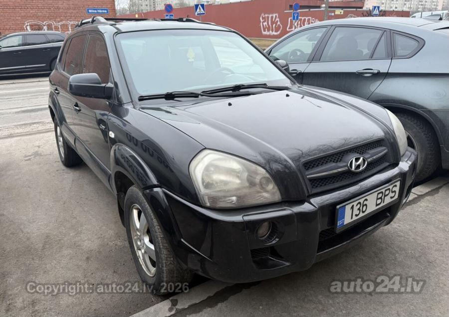 Melns Hyundai Tucson 2007 Tallina, ar dzinēja tilpumu 2.00 L un nobraukumu 230 tūkst. km par 2999 €, foto 2 vietnē AUTOMOTO.COM.LV