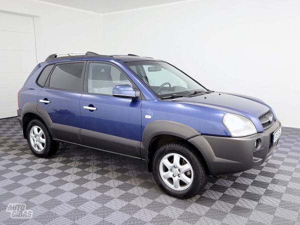 Zils Hyundai Tucson 2005 Tallina, ar dzinēja tilpumu 2.00 L un nobraukumu 339 tūkst. km par 1499 €, foto 1 vietnē AUTOMOTO.COM.LV