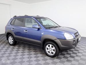 Blue Hyundai Tucson 2005 in Tallinn, with an engine capacity of 2.00 L and mileage of 339 thousand km for 1499 €, photo  on AUTOMOTO.COM.LV